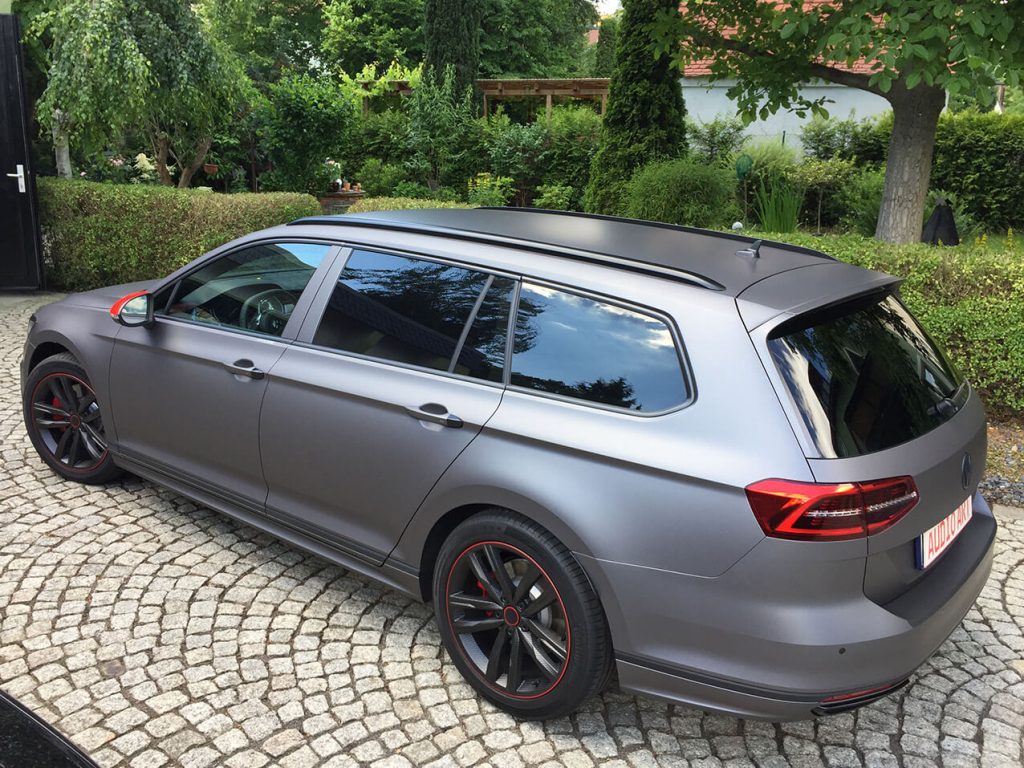 589-VW-Passat-Car-Wrapping | WEGASwerbung | Beschriftung | Druck | Werbebau